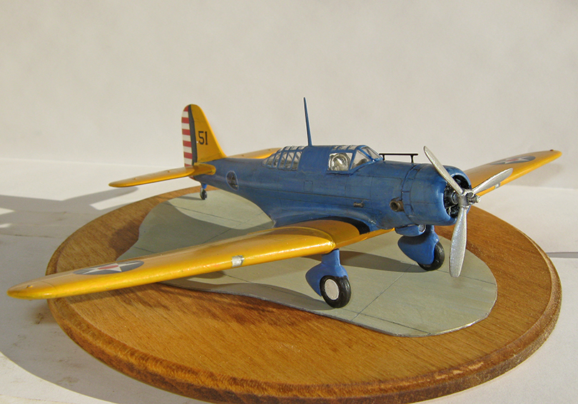 Northrop A17 WWII Aircraft -- Plastic Model Airplane Kit -- 1/72 Scale ...