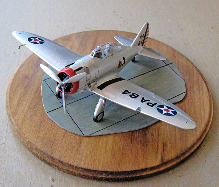 P35 Silver Wings Aircraft -- Plastic Model Airplane Kit -- 1/72 Scale ...