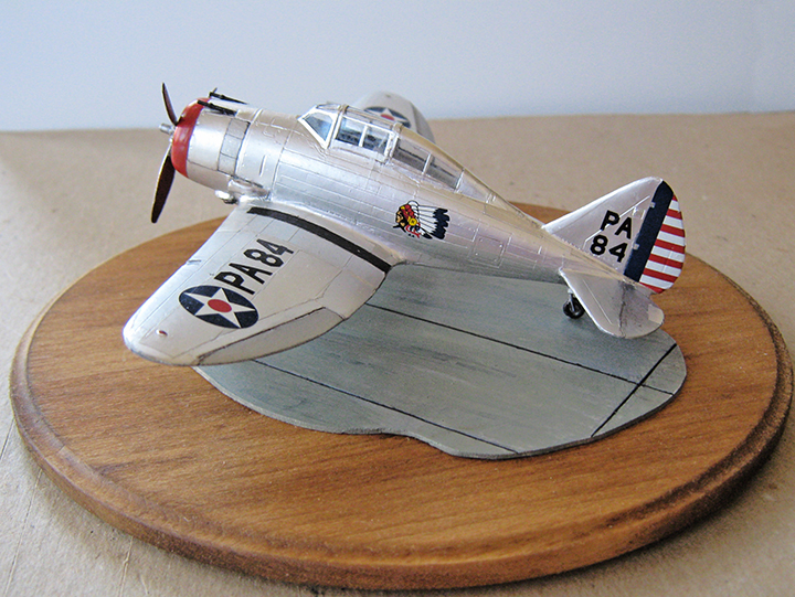 P35 Silver Wings Aircraft -- Plastic Model Airplane Kit -- 1/72 Scale ...