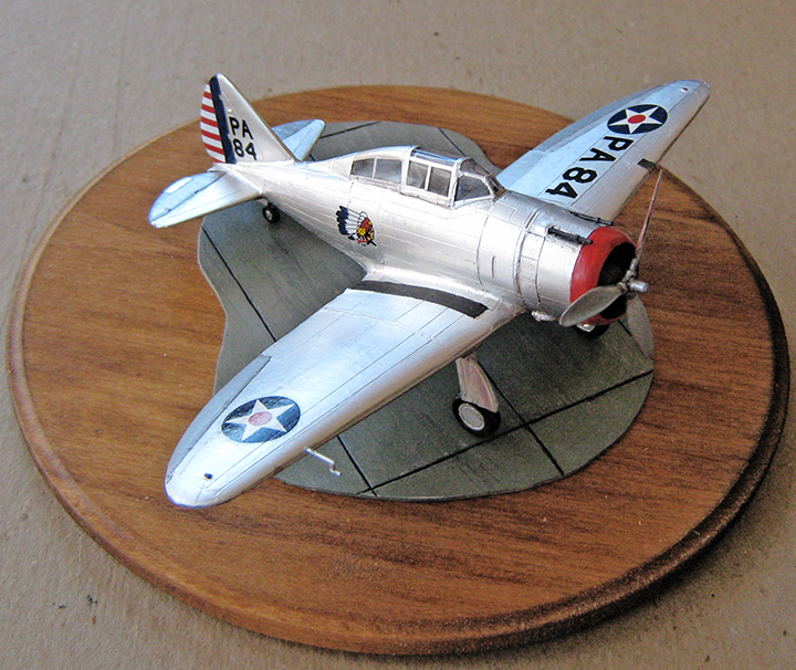 P35 Silver Wings Aircraft -- Plastic Model Airplane Kit -- 1/72 Scale ...