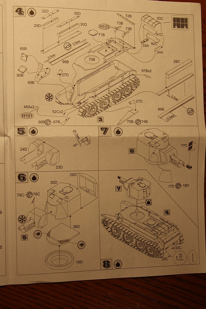 BT42 Finnish Army Assault Tank w/114mm Howitzer Mk II Gun -- Plastic ...