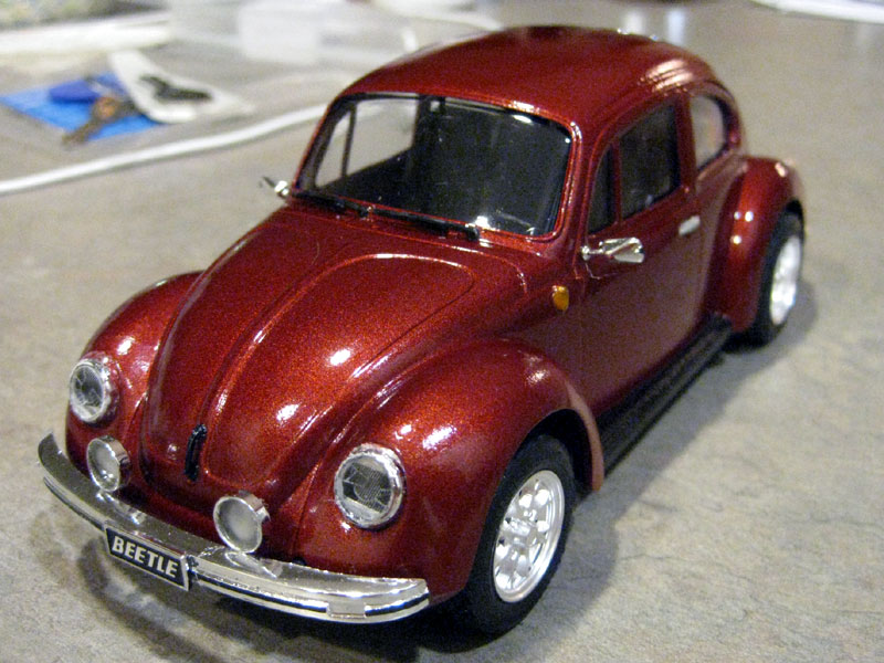 Volkswagen Beetle Model 1303S -- Plastic Model Car Kit -- 1/24 Scale ...