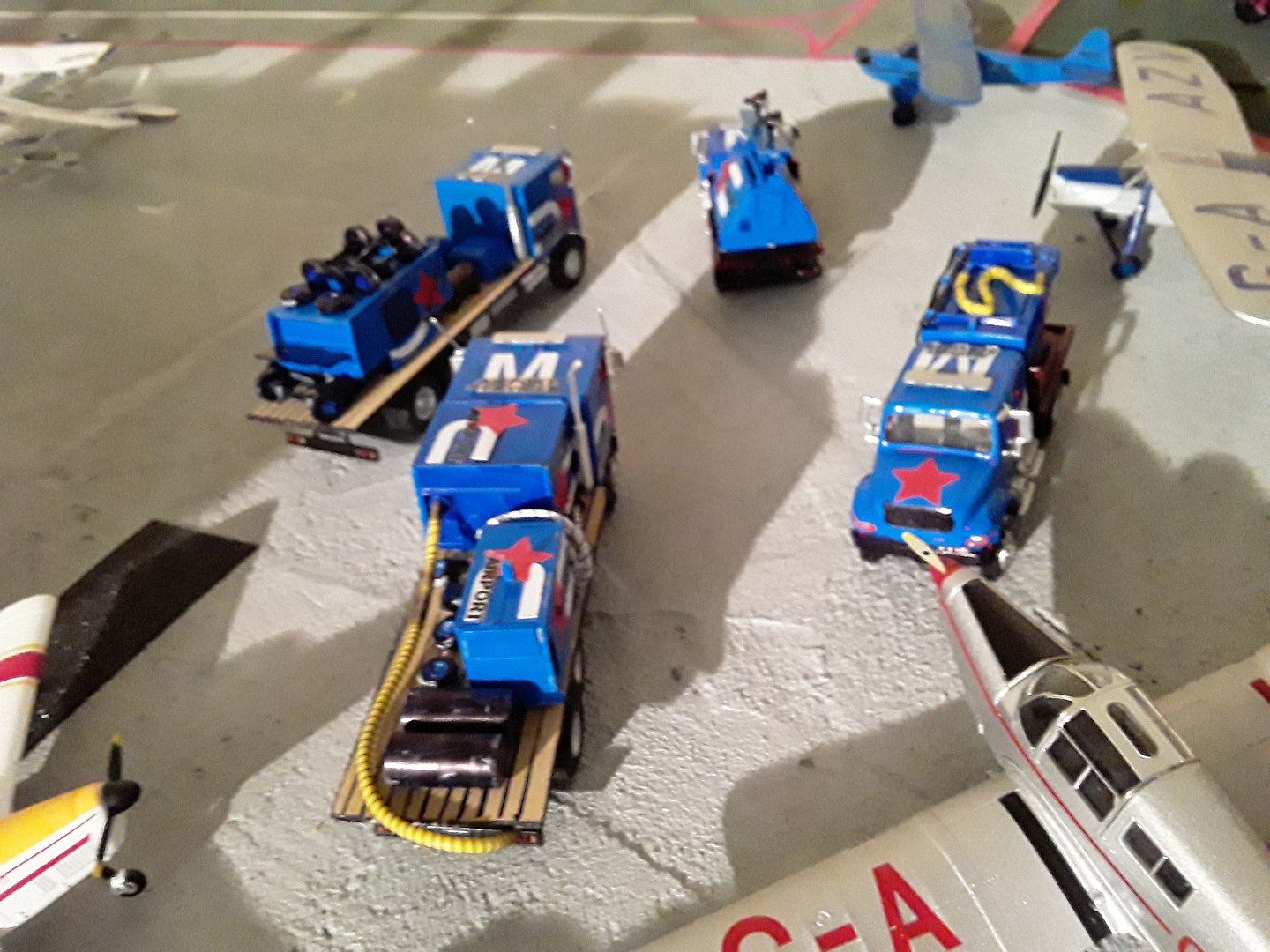 U.S. Aerospace Ground Equipment Set -- Plastic Model Military Diorama ...