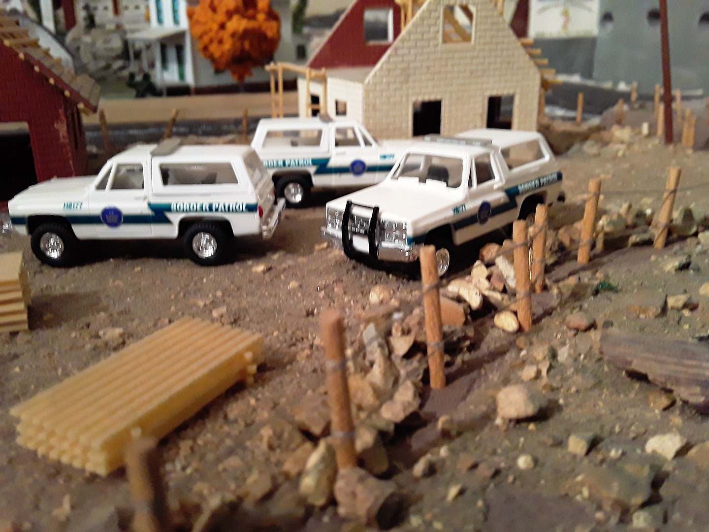Chevrolet Blazer US Border Patrol -- HO Scale Model Roadway Vehicle ...