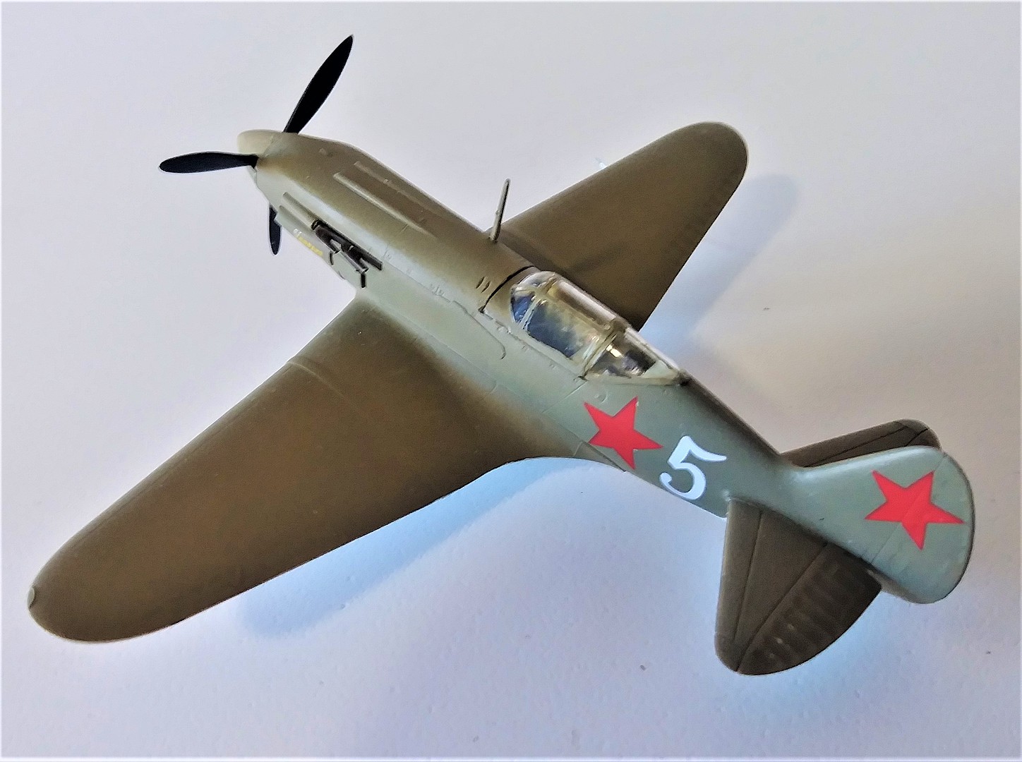 Easy Build Soviet MiG-3 -- Plastic Model Airplane Kit -- 1/72 Scale ...