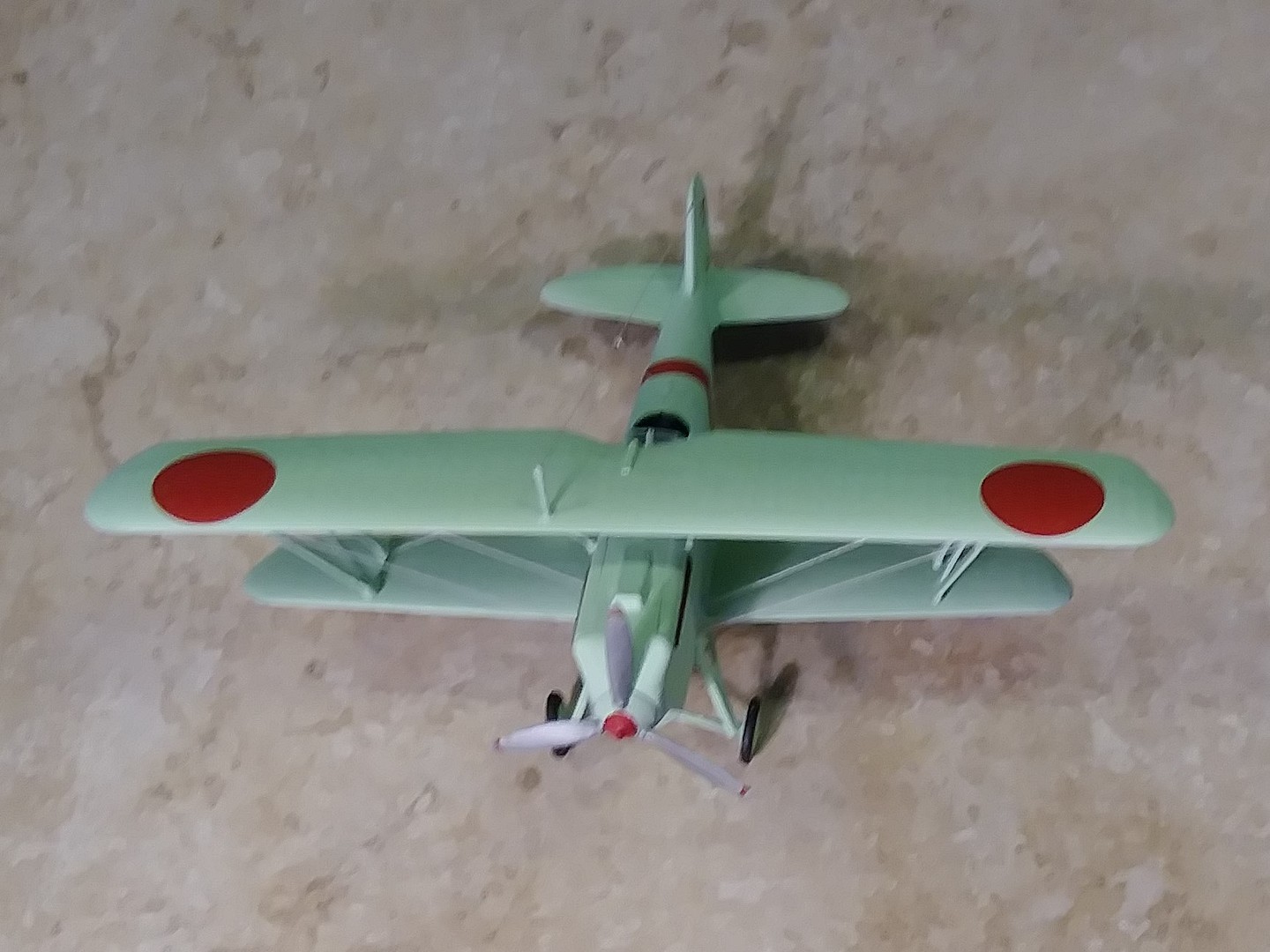 Ki1011 Type 95 Japanese Army BiPlane Fighter -- Plastic Model Airplane ...