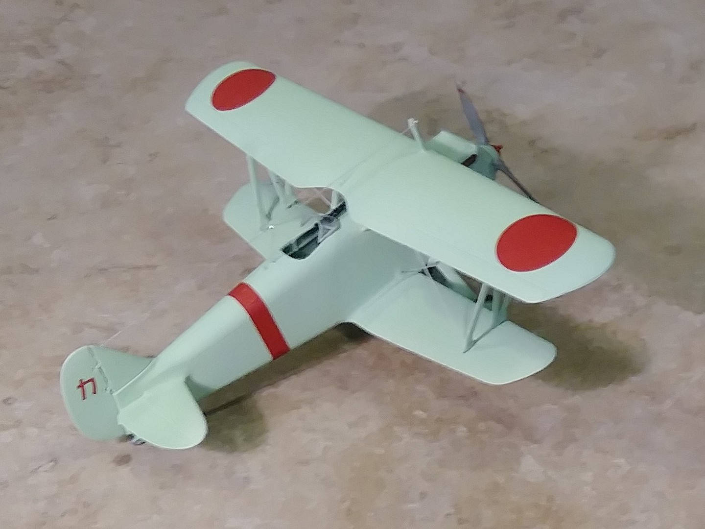 Ki1011 Type 95 Japanese Army BiPlane Fighter -- Plastic Model Airplane ...