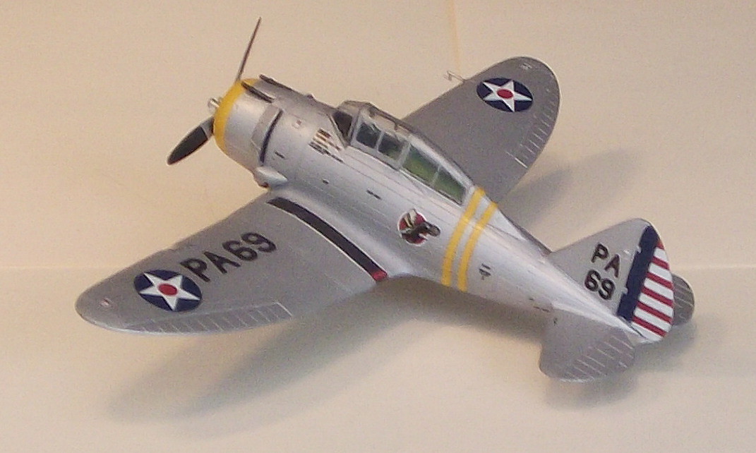 P35 Silver Wings Aircraft -- Plastic Model Airplane Kit -- 1/72 Scale ...