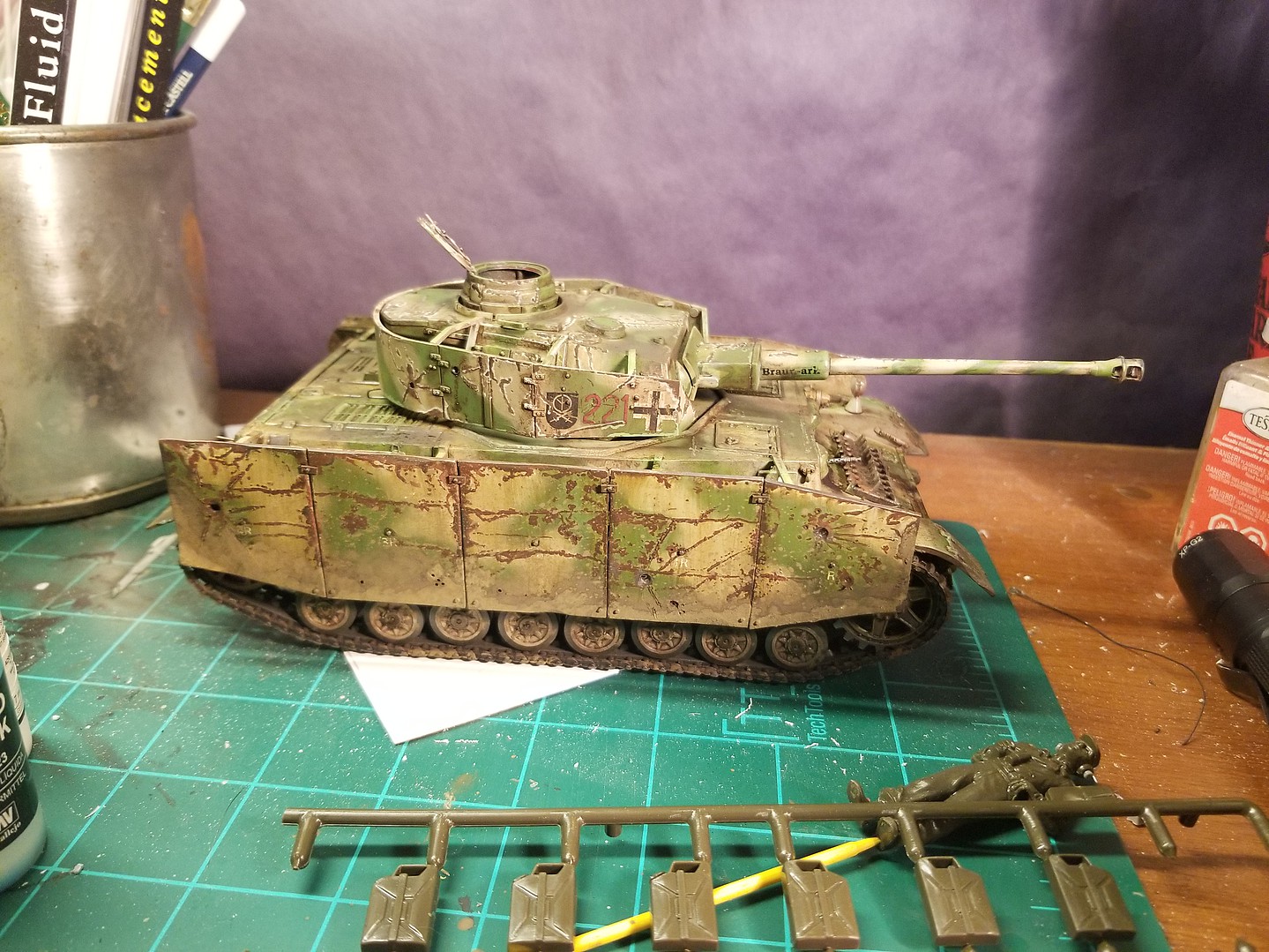 Panzer IV -- Plastic Model Tank Kit -- 1/32 Scale -- #857861 pictures ...