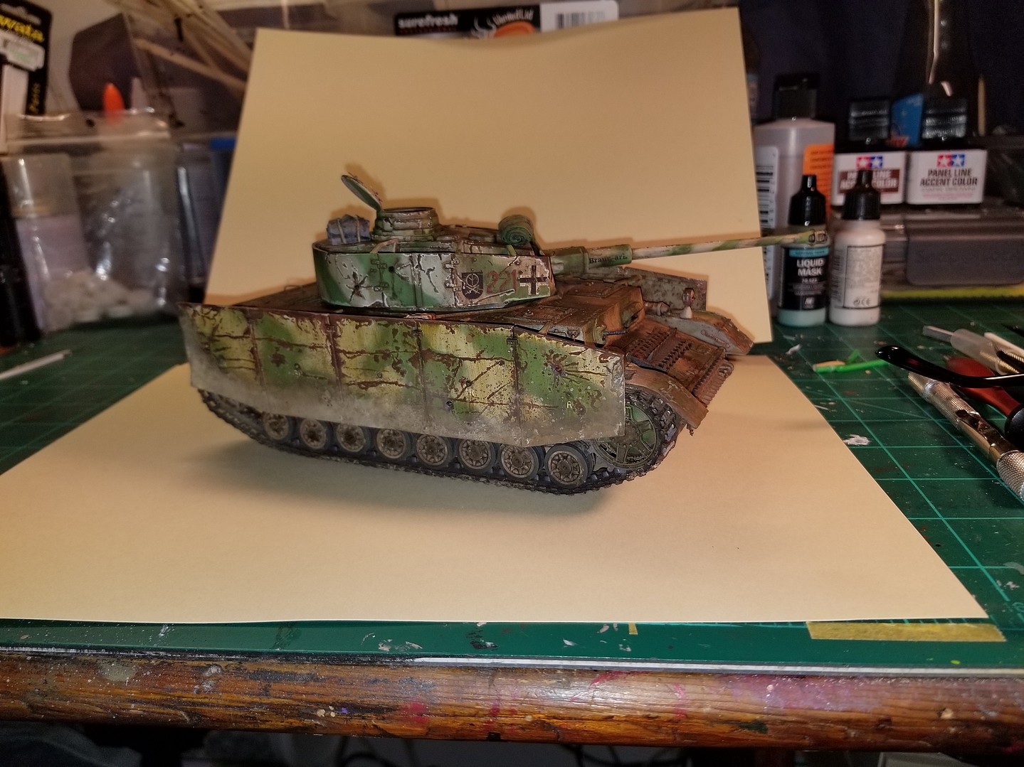 Panzer IV -- Plastic Model Tank Kit -- 1/32 Scale -- #857861 pictures ...