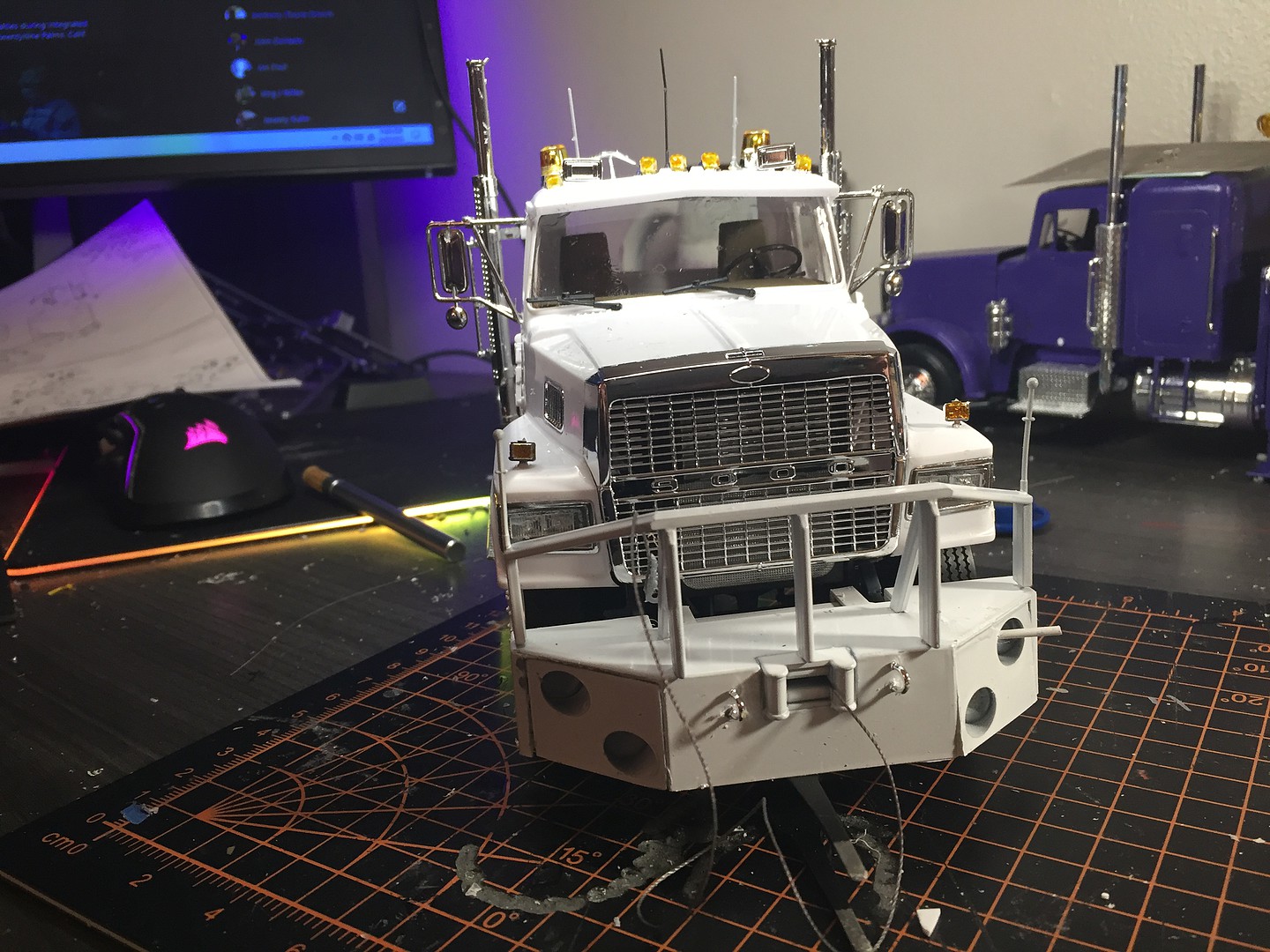 US Wrecker -- Plastic Model Truck Kit -- 1/24 Scale -- #553825 pictures ...