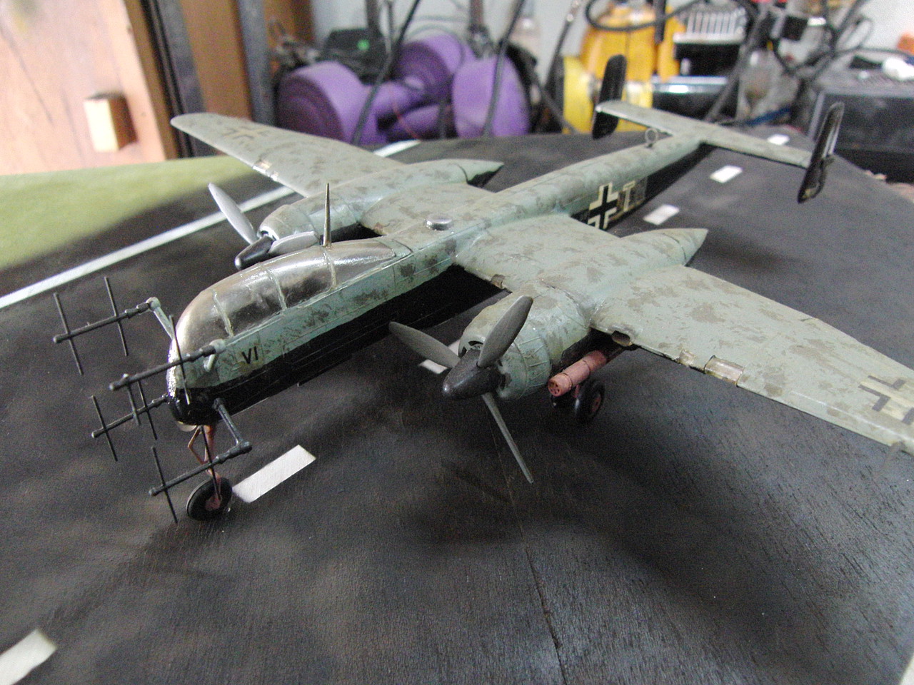 Heinkel He 219 UHU -- Plastic Model Airplane Kit -- 1/72 Scale ...