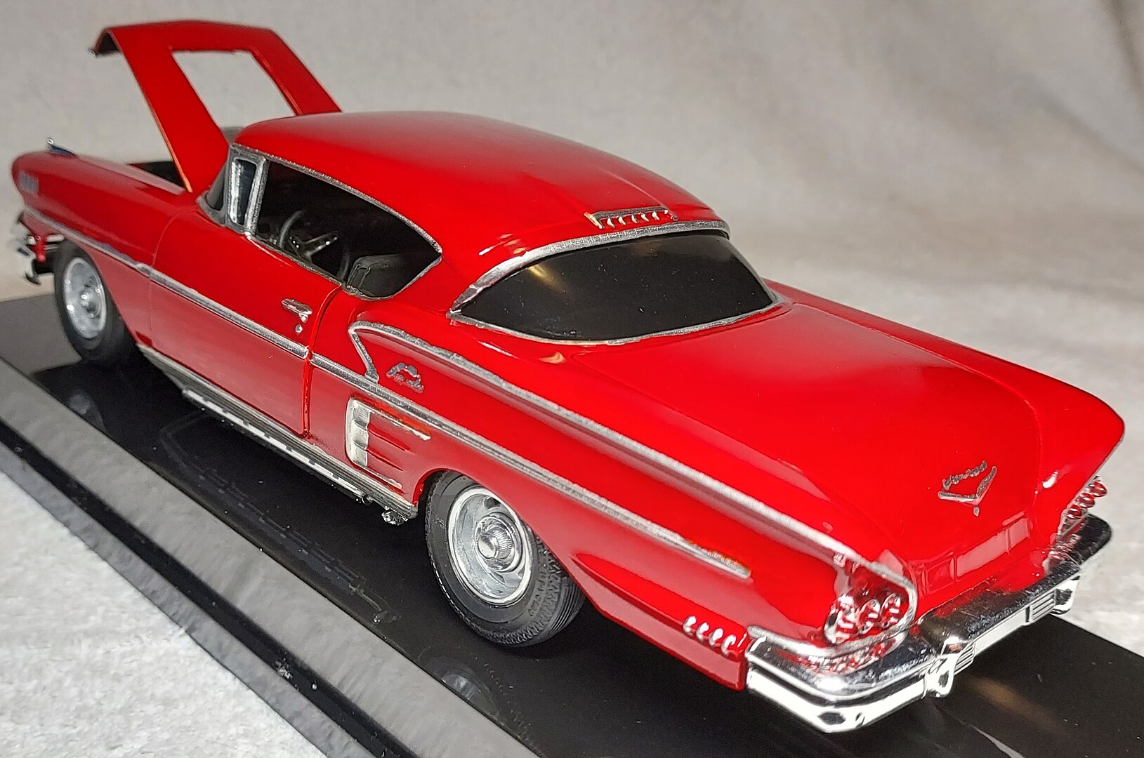 58 Chevy Impala Hardtop Ala Impala -- Plastic Model Car Vehicle Kit ...