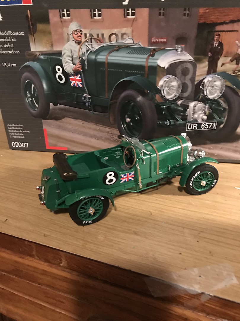 Bentley Blower -- Plastic Model Car Kit -- 1/24 Scale -- #07007 ...