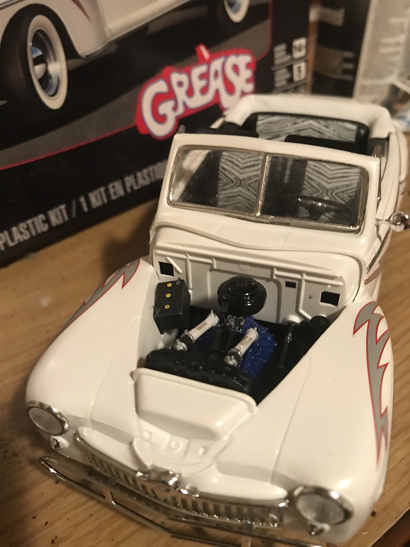 Greased Lightning 1948 Ford Convertible -- Plastic Model Car Kit -- 1/ ...