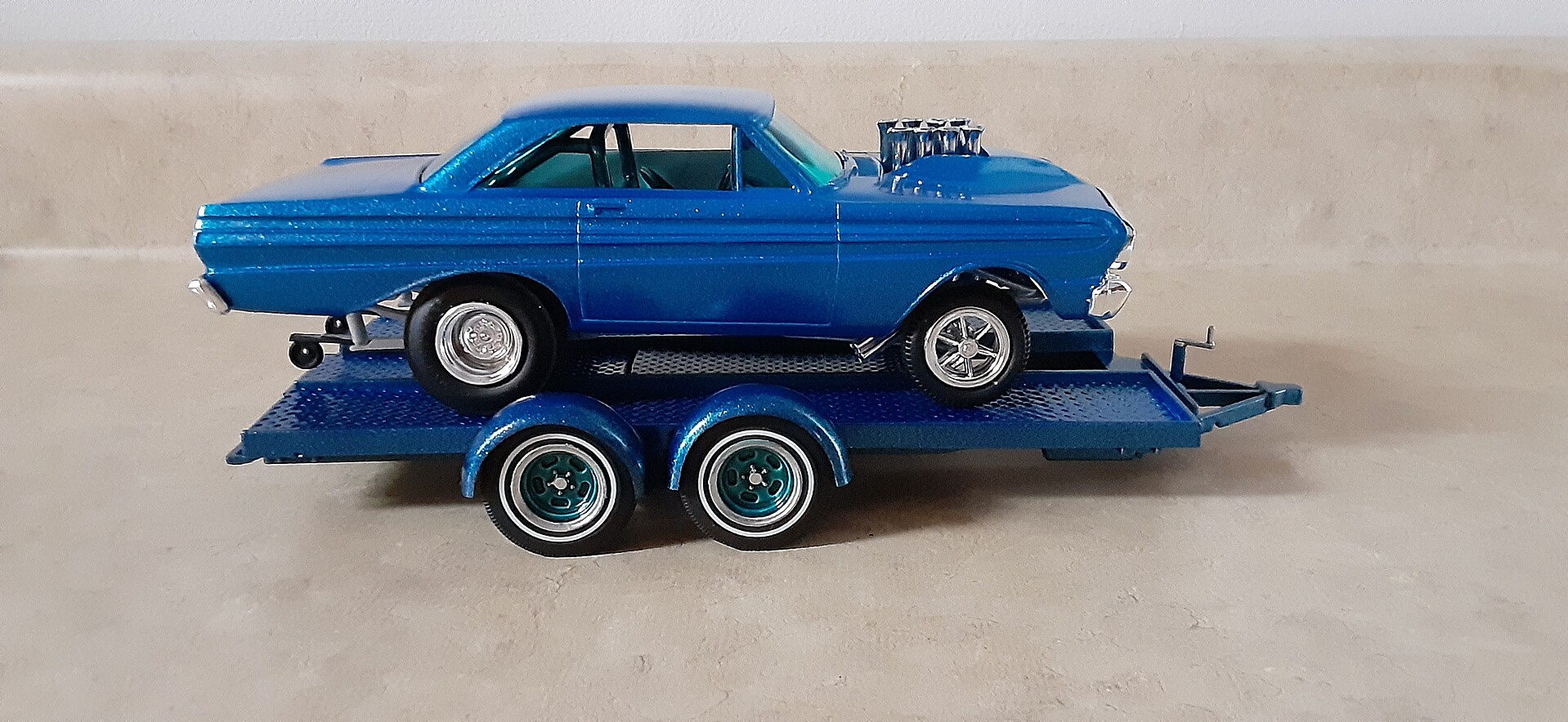 Cal Drag Combo -- Plastic Model Car Vehicle Kit -- 1/25 Scale -- #1223 ...