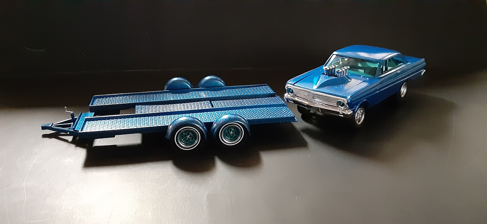 Cal Drag Combo -- Plastic Model Car Vehicle Kit -- 1/25 Scale -- #1223 ...