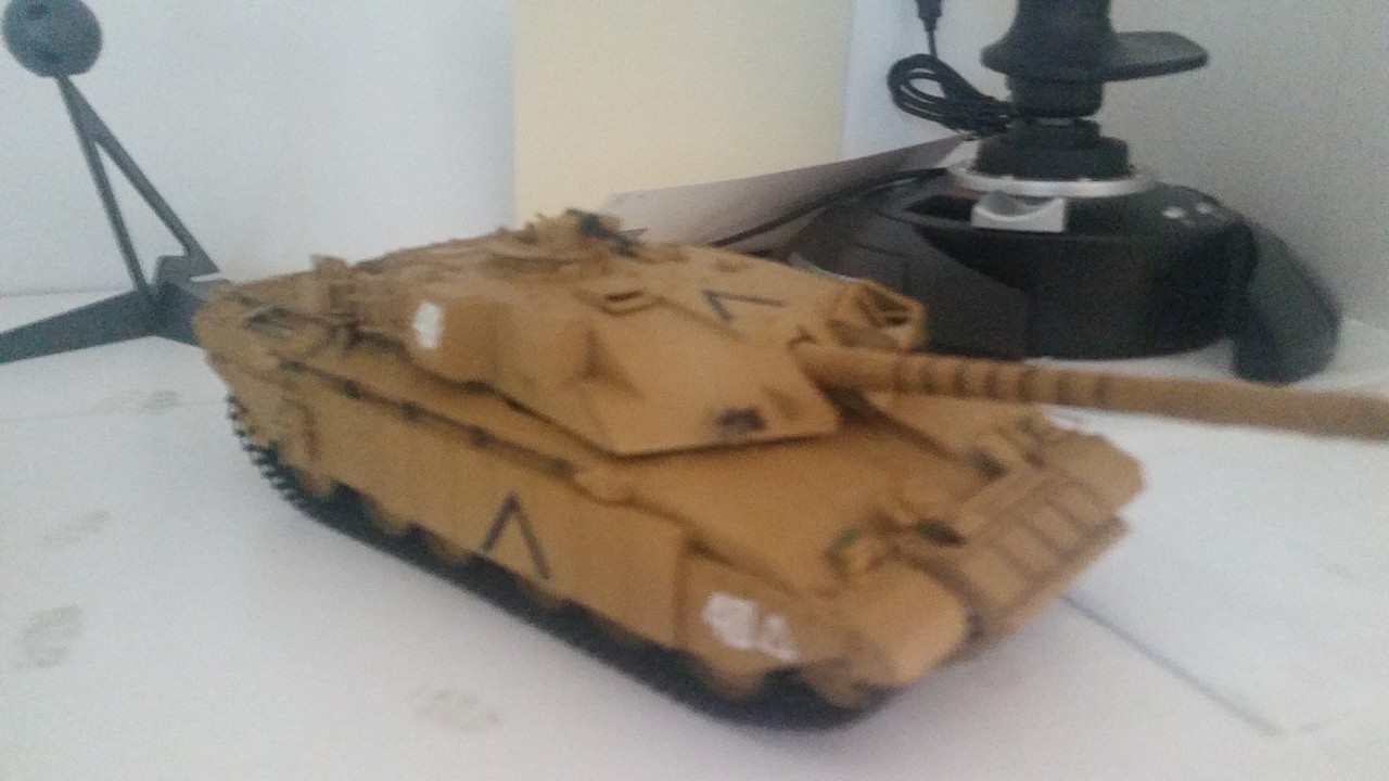 British MBT Challenger I Tank -- Plastic Model Military Vehicle Kit ...