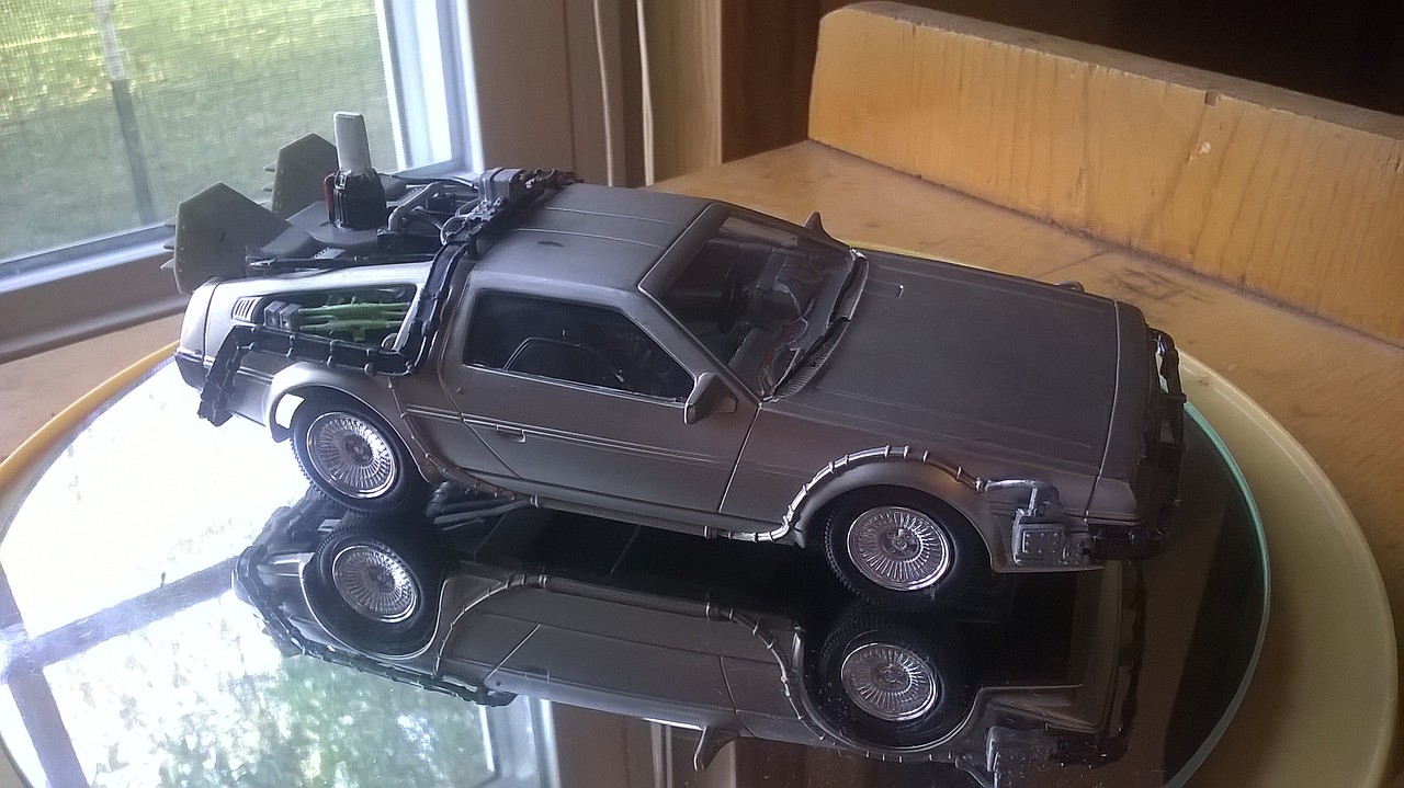 Gallery Pictures Polar-Lights Back to the Future Time Machine Plastic ...