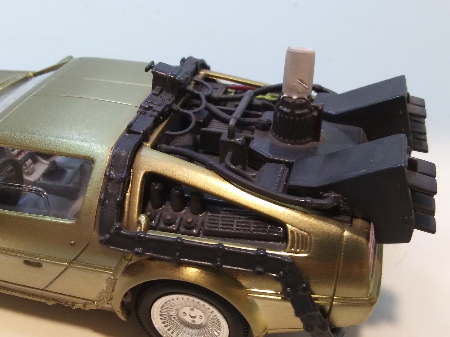 Back to the Future Time Machine -- Plastic Model Car -- 1/25 Scale -- # ...