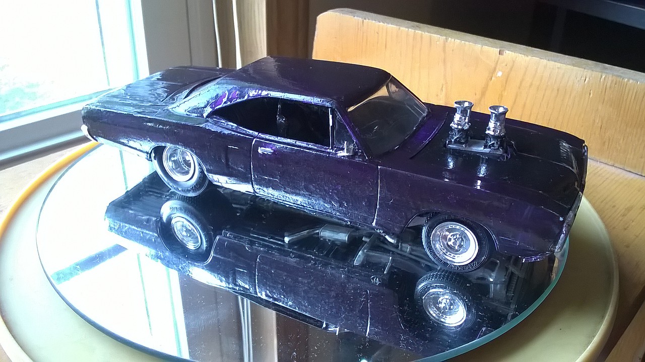 1970 DIRTY DONNY DODGE CORONET -- Plastic Model Car Kit -- 1/25 Scale ...