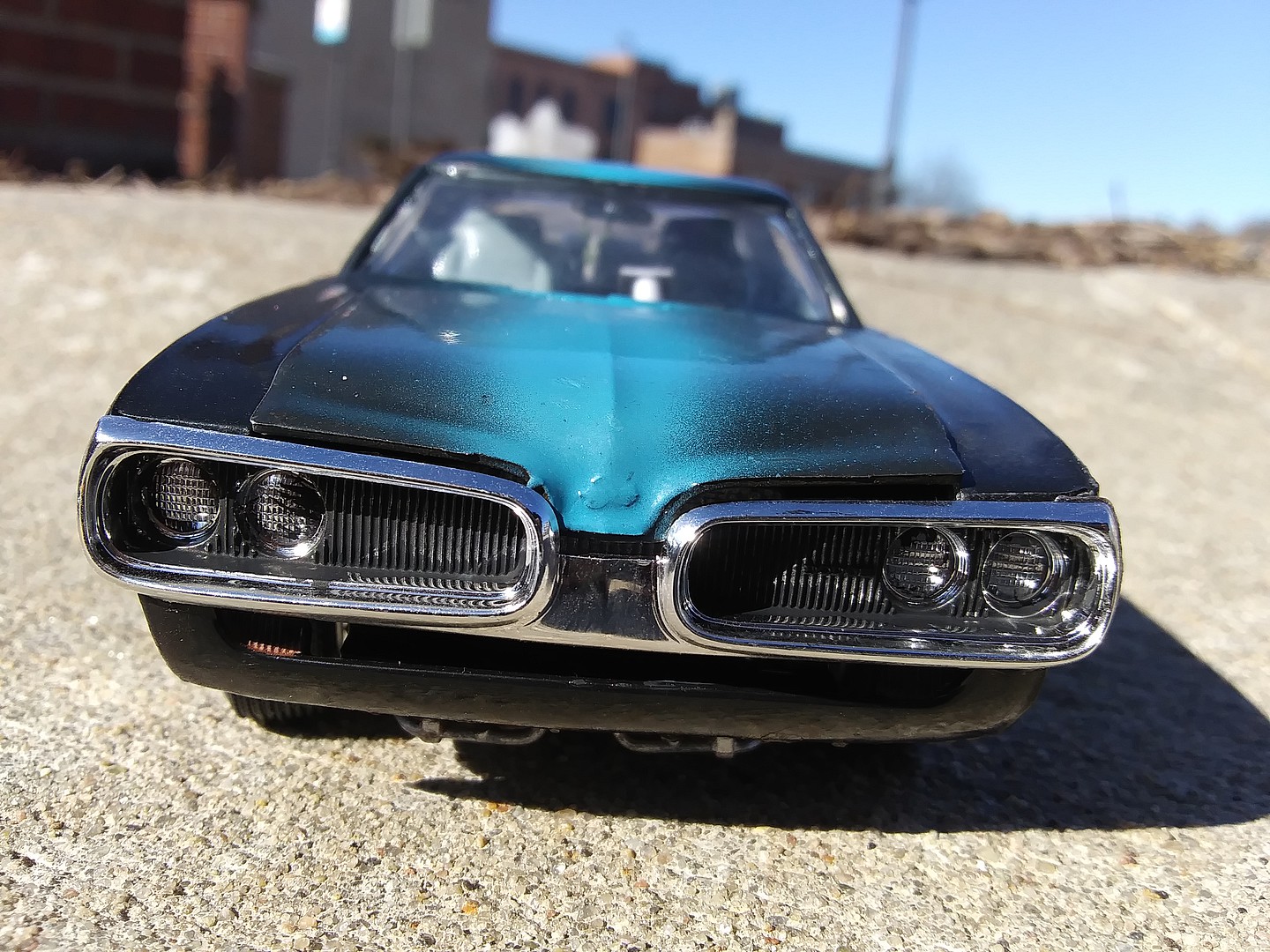 1970 DIRTY DONNY DODGE CORONET -- Plastic Model Car Kit -- 1/25 Scale ...