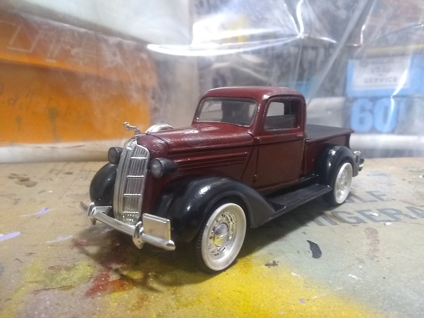 1934 Ford Pickup -- Plastic Model Truck Kit -- 1/25 Scale -- #1120 ...