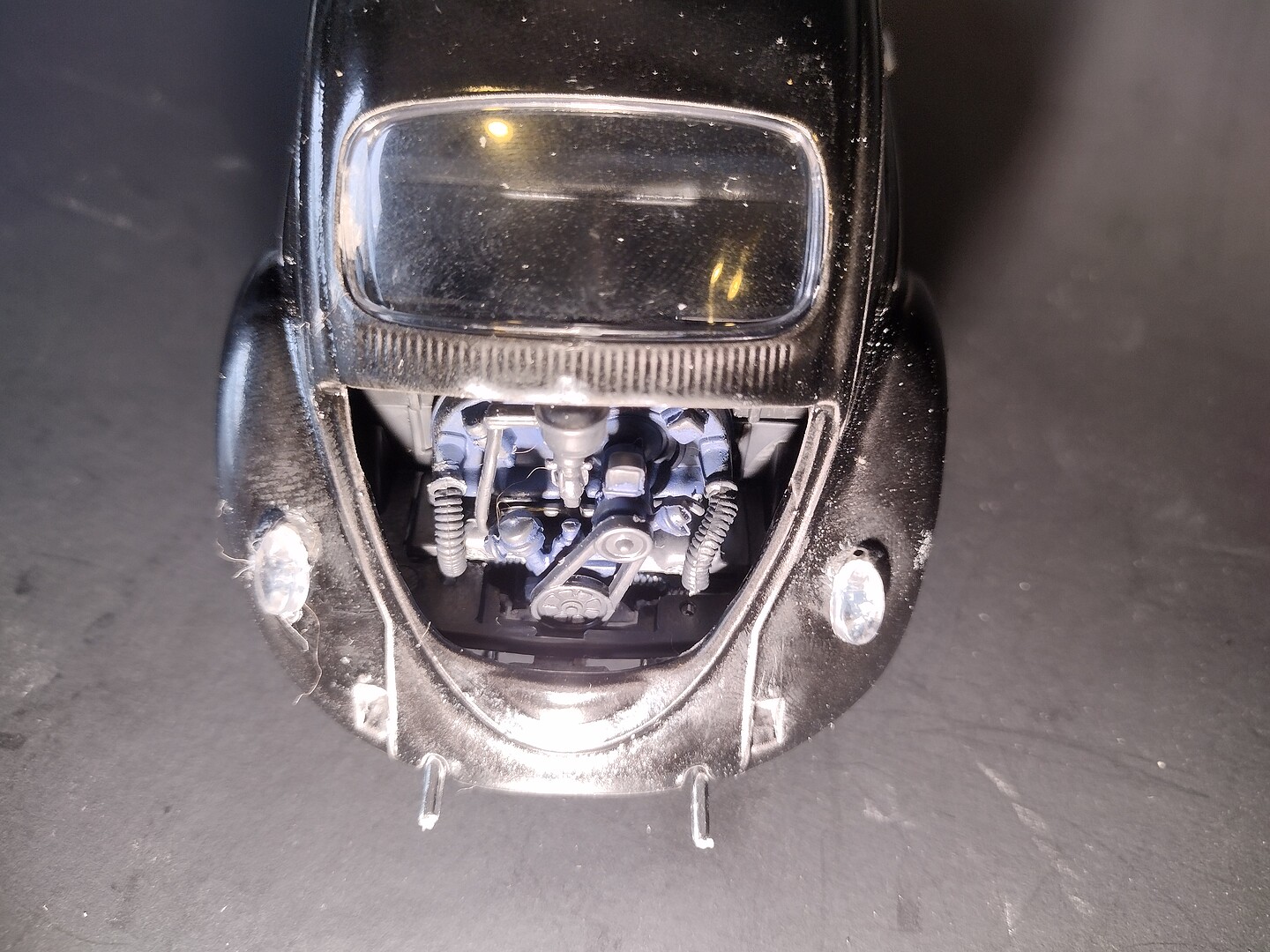 Volkswagen Beetle, Coca-Cola -- Snap Tite Plastic Model Vehicle Kit ...