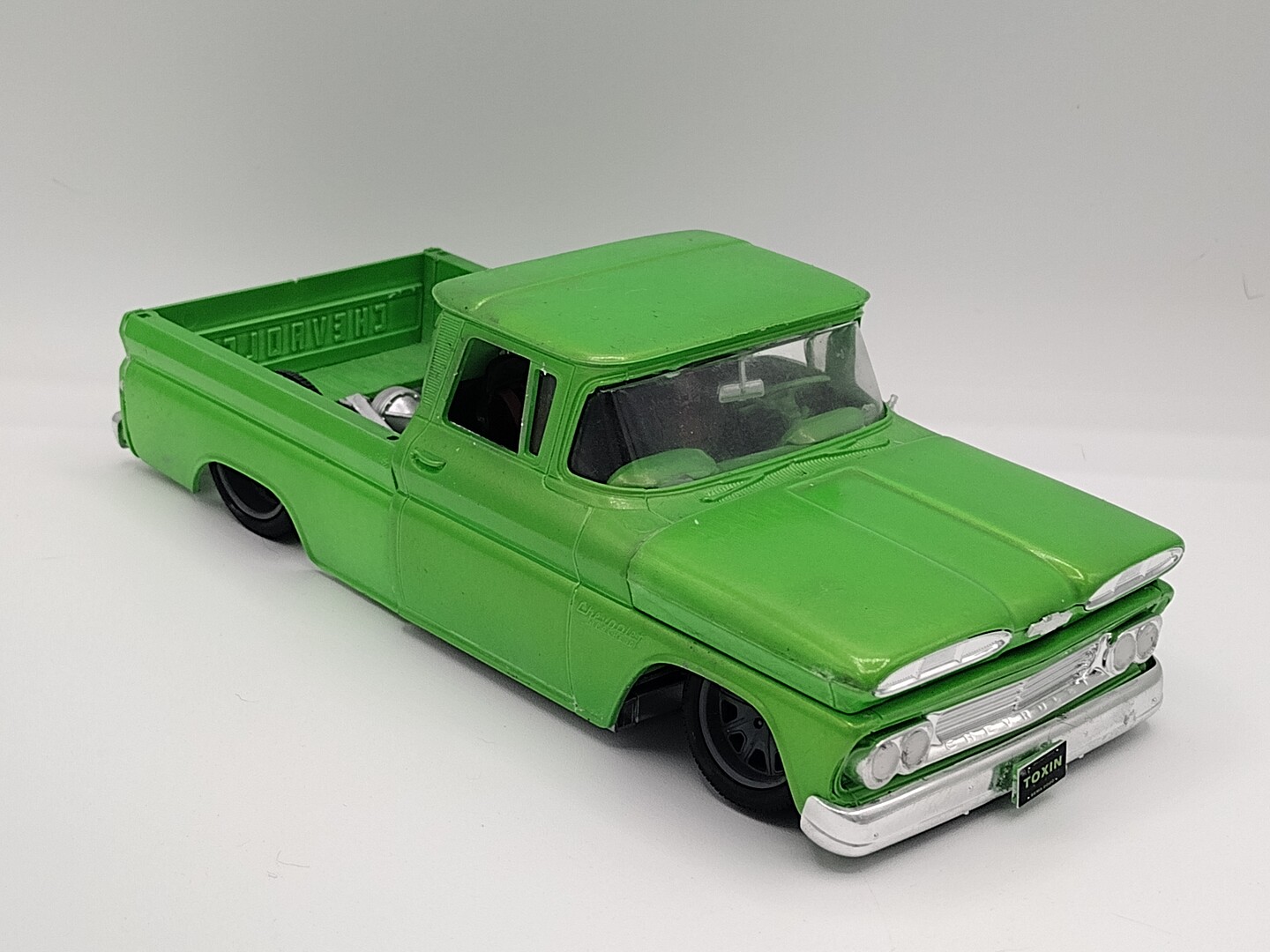 Gallery Pictures AMT 1960 Chevy Custom Fleetside Pickup with Go Kart ...