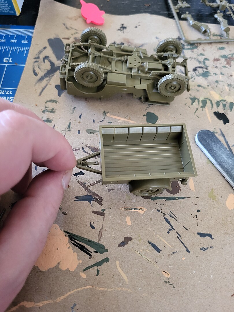 Jeep -- Plastic Model Military Vehicle Kit -- 1/35 Scale -- #550314 ...