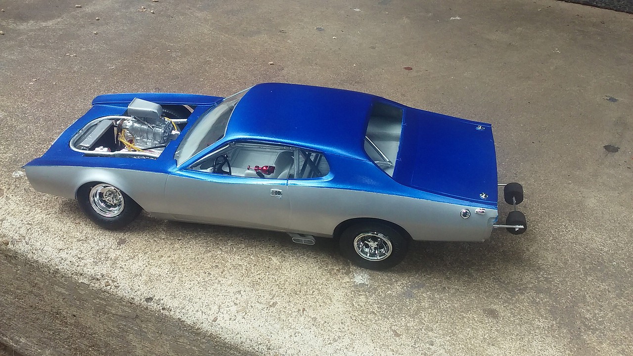 Richard Petty Nascar Charger - Plastic Model Car Kit - 1/16 Scale ...