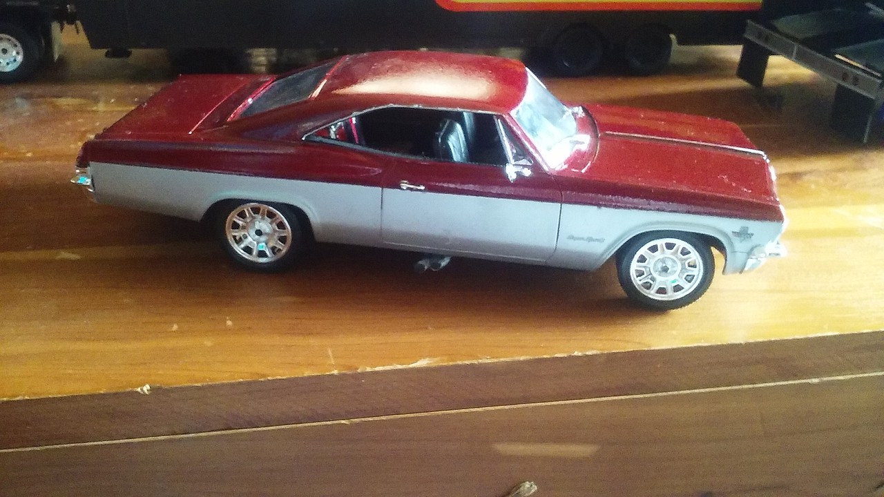 1965 Chevy Impala -- Plastic Model Car Kit -- 1/25 Scale -- #85-4190 ...