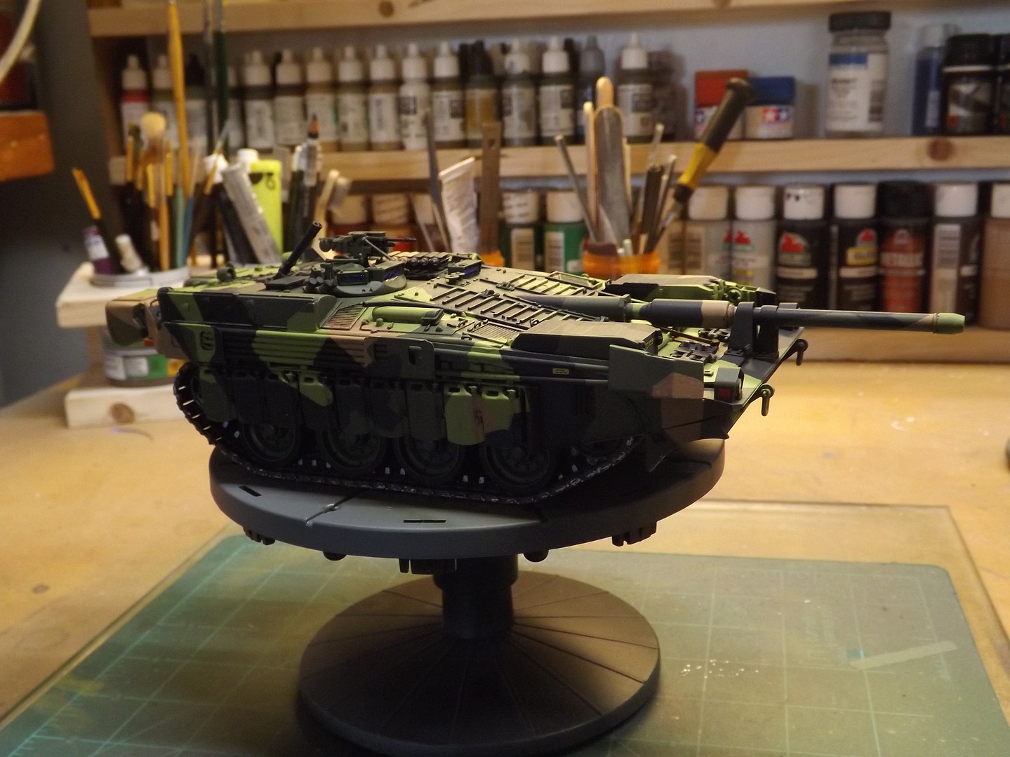 Swedish Strv 103C Main Battle Tank -- Plastic Model Military Vehicle ...