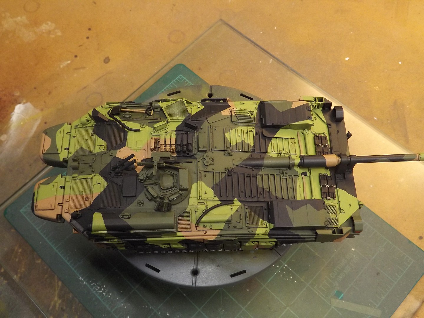 Swedish Strv 103C Main Battle Tank -- Plastic Model Military Vehicle ...