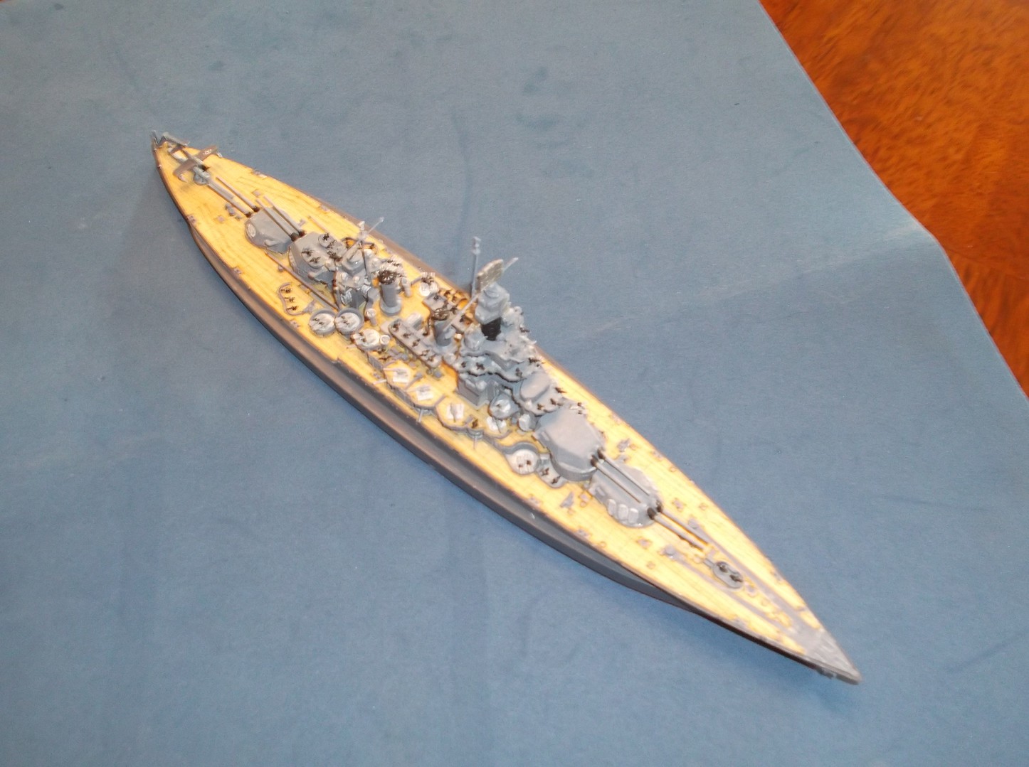 Gallery Pictures Trumpeter USS Colorado BB-45 Battleship 1944 Plastic ...