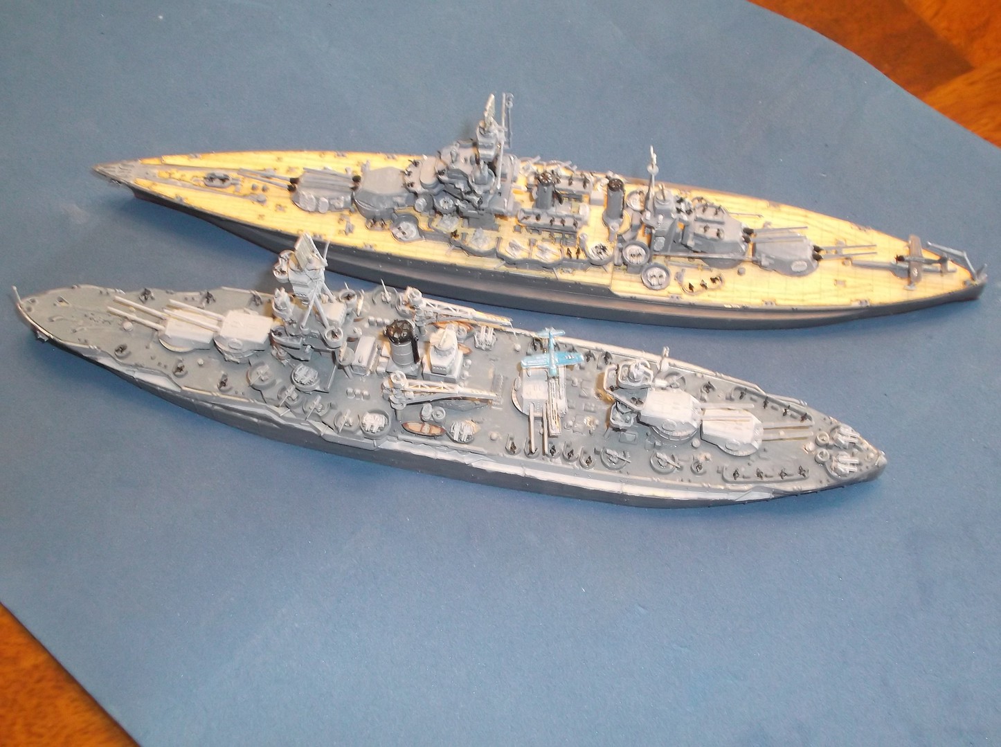 USS Colorado BB-45 Battleship 1944 -- Plastic Model Military Ship -- 1/ ...