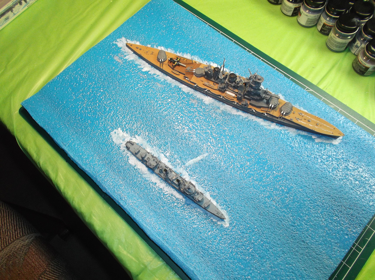 USS Laffey DD-459 1942 Smart Kit -- Plastic Model Destroyer Kit -- 1/ ...