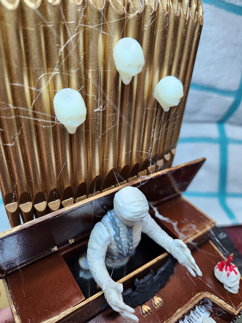 Haunted Manor Play It Again Tom Organ Diorama Set Pictures
