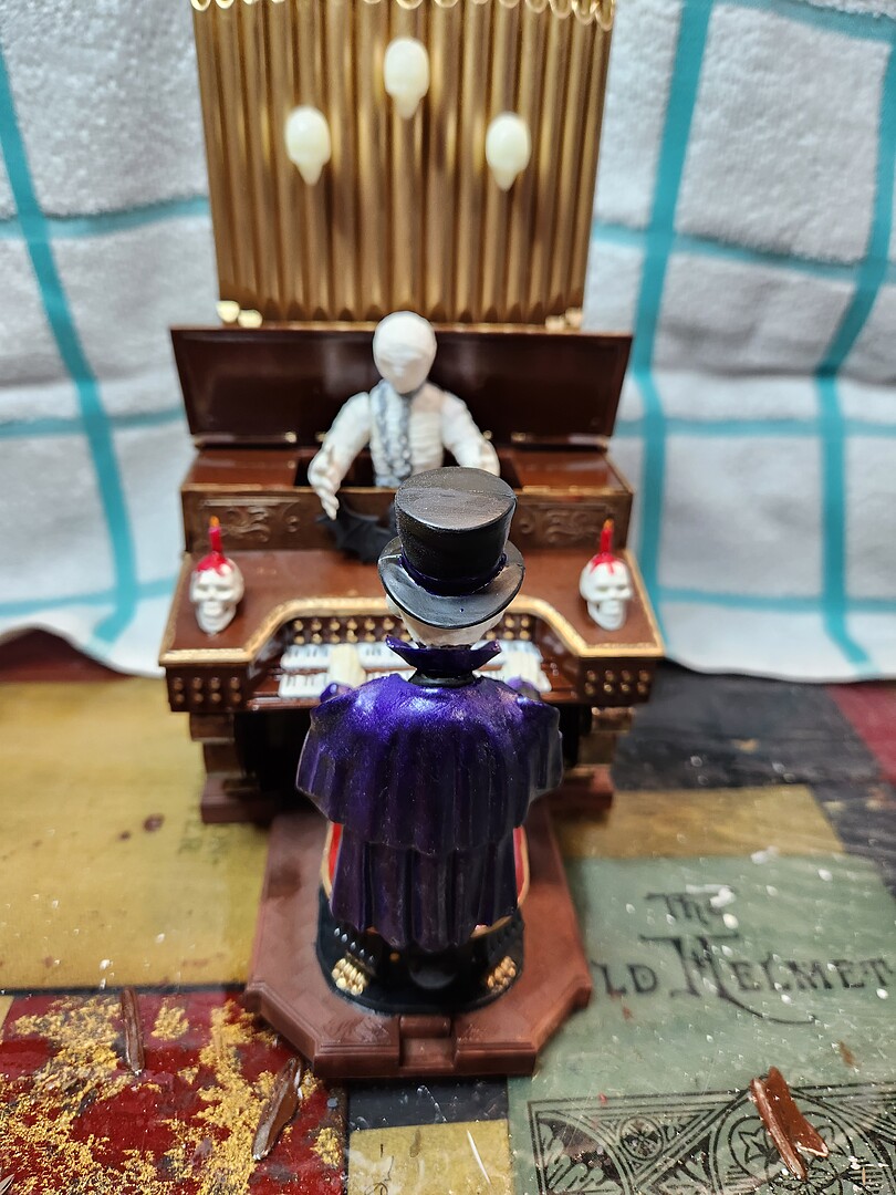Haunted Manor Play It Again Tom Organ Diorama Set Pictures
