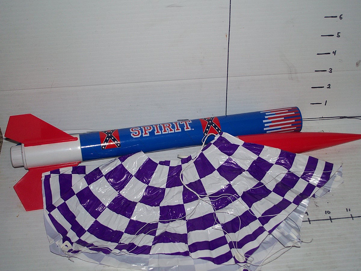 Spirit ARF Model Rocket Kit -- Almost Ready To Fly Model Rocket ...