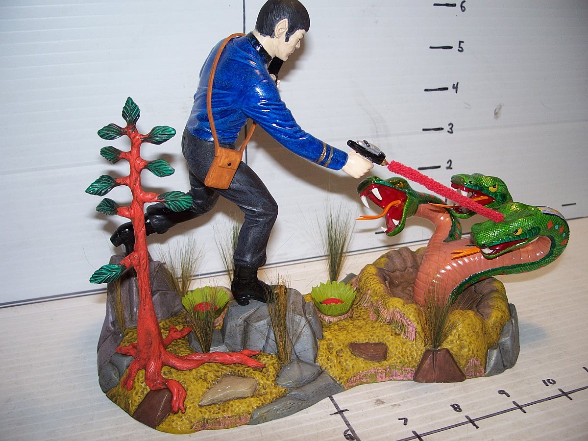 Mr SPOCK LtdEd Tin -- Plastic Model Figure Kit -- 1/12 Scale -- #624 ...