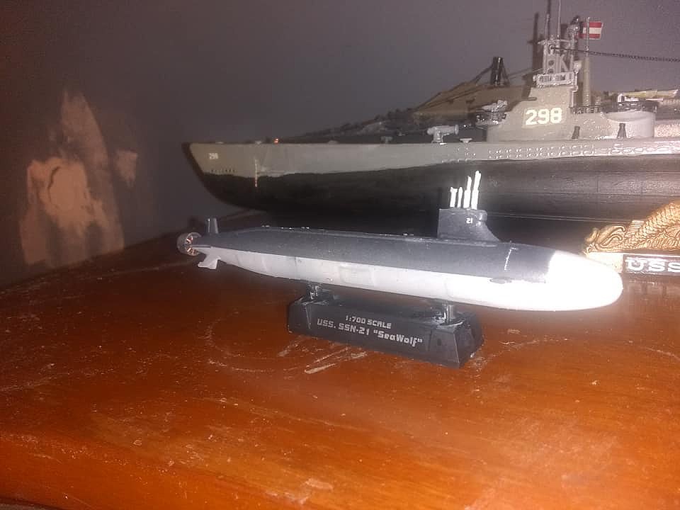 Gallery Pictures HobbyBoss USS SSN-21 Seawolf Attack Submarine Plastic ...