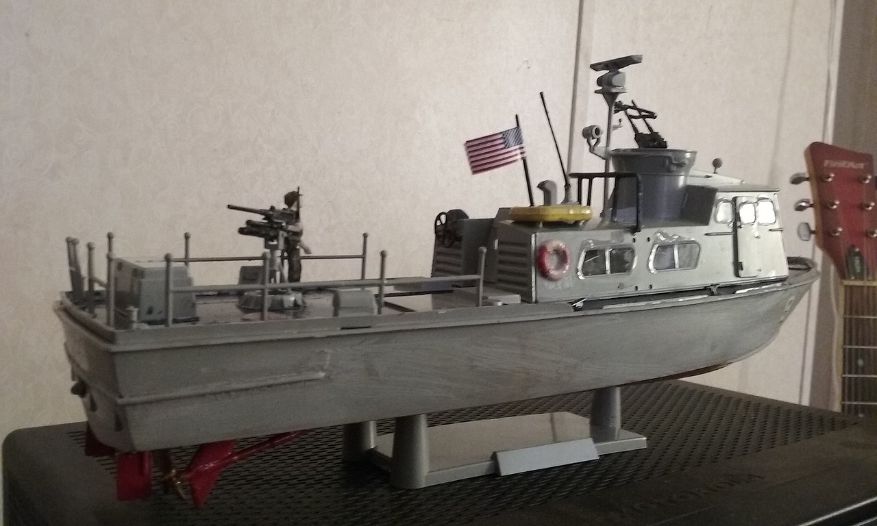 US Navy Swift Boat (PCF) -- Plastic Model Military Ship Kit -- 1/48 ...