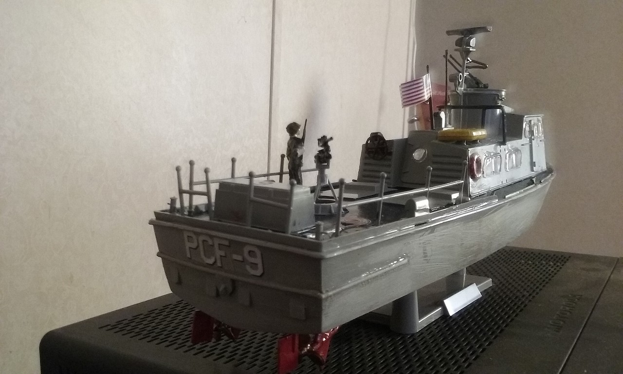 US Navy Swift Boat (PCF) -- Plastic Model Military Ship Kit -- 1/48 ...