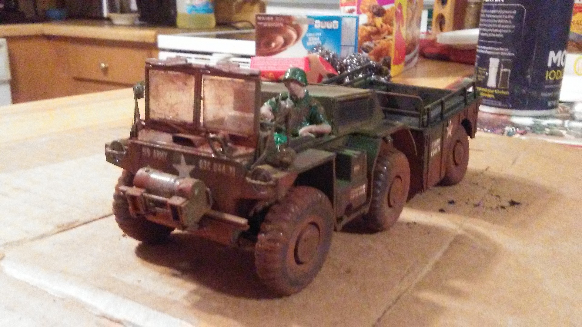 M561 6x6 Gamma Goat (New Tool) -- Plastic Model Military Vehicle Kit ...