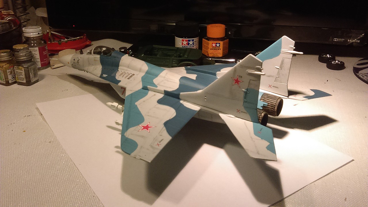 MiG 29 Fulcrum -- Plastic Model Airplane Kit -- 1/48 Scale -- #855865 ...