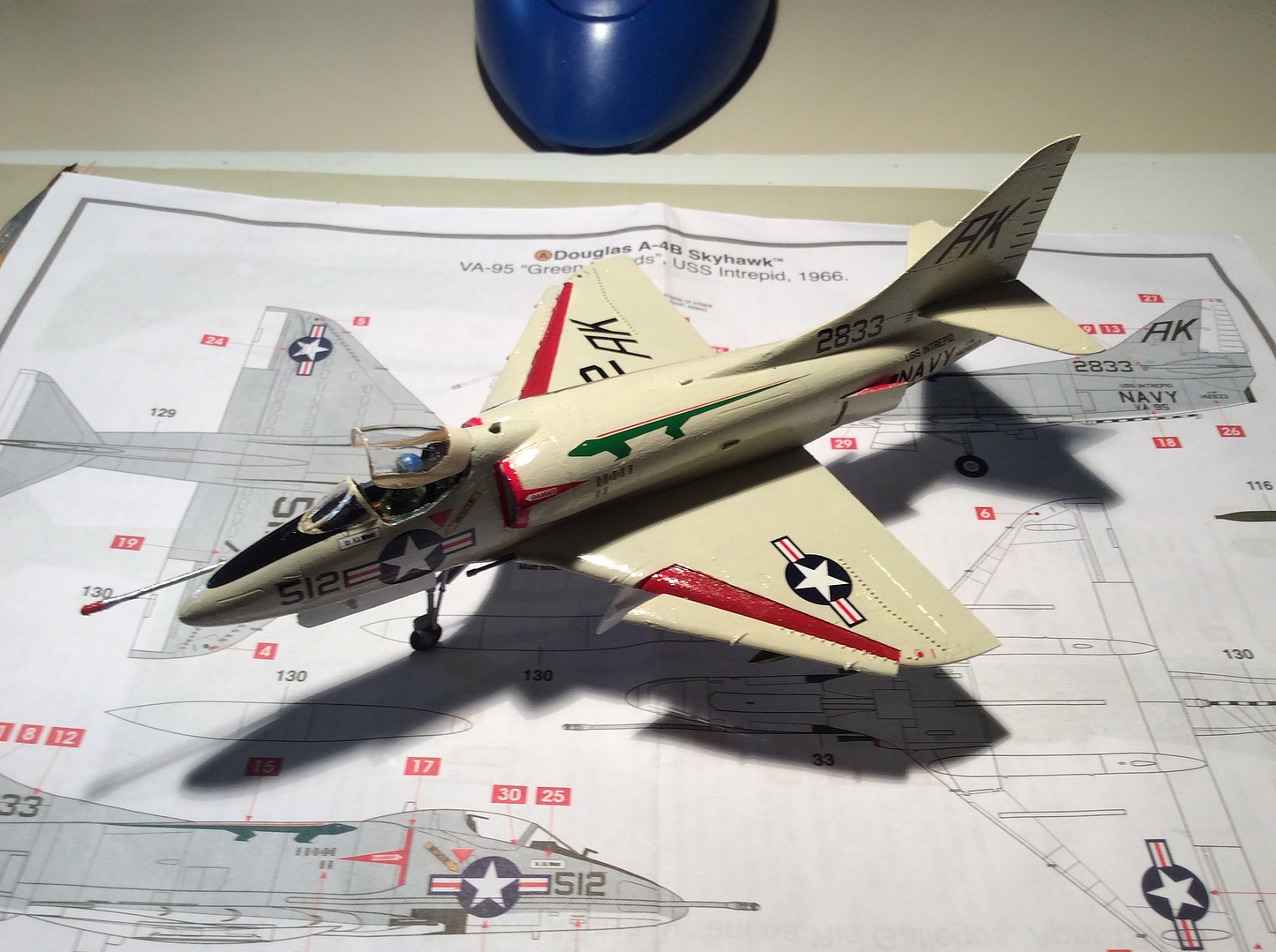 Douglas A-4 Skyhawk -- Plastic Model Airplane Kit -- 1/72 Scale ...