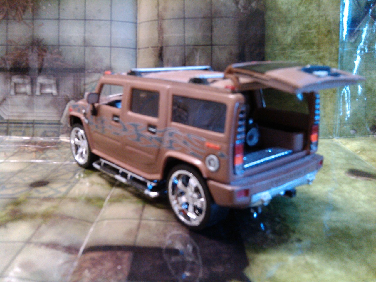 Hummer H2 -- Plastic Model Truck Kit -- 1/25 Scale -- #07186 pictures ...