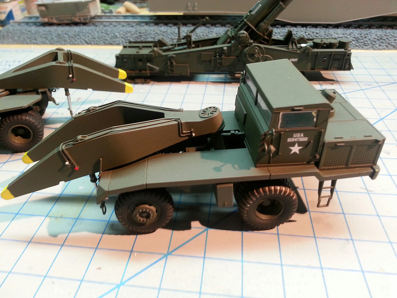 M65 Atomic Annie Gun Heavy Motorized 280mm -- Plastic Model Military ...