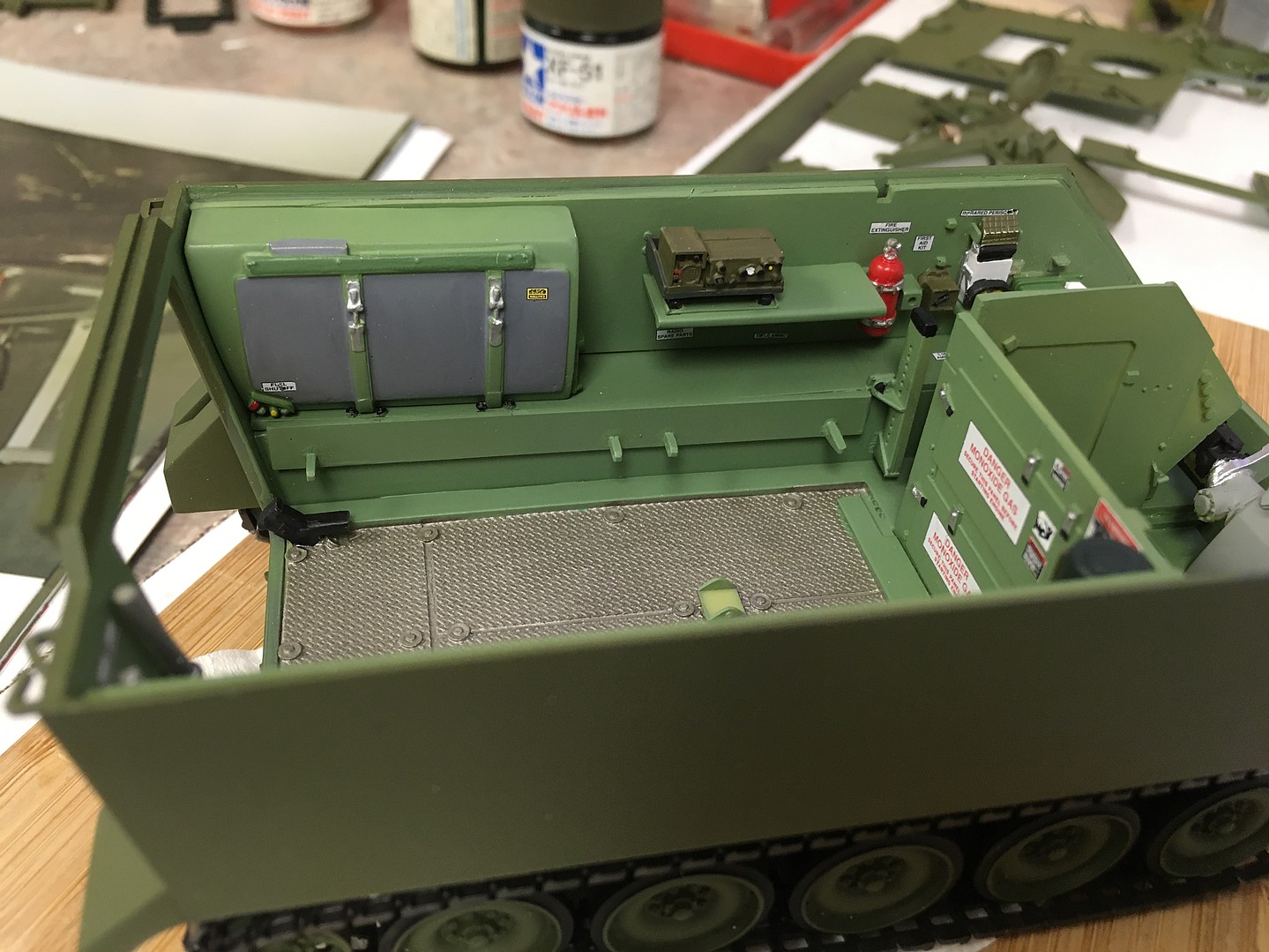 US M113 ACAV Support Vehicle -- Plastic Model Military Vehicle Kit -- 1 ...